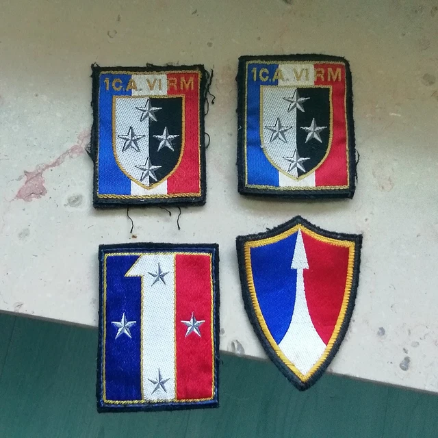 Insigne Écusson Patch 1er Corps Darmée 6 Eme Region Militaire Et 2ème