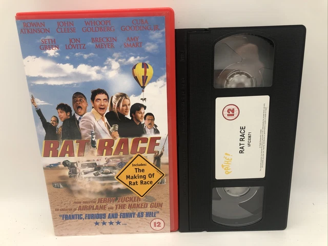 RAT RACE VHS Video Tape (12) Rowan Atkinson John Cleese Fast Postage £7 ...