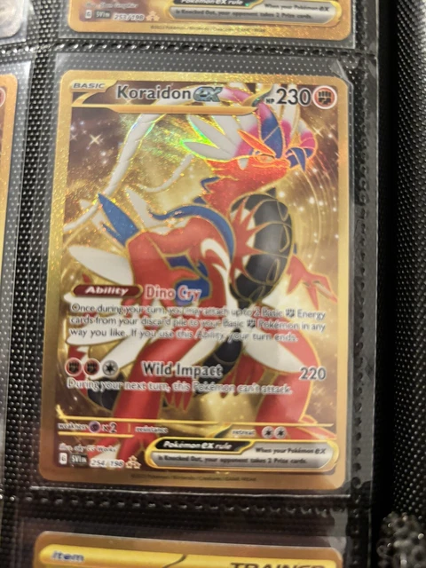 KORAIDON EX 254/198 GOLD SECRET RARE - Scarlet & Violet Base Set ...