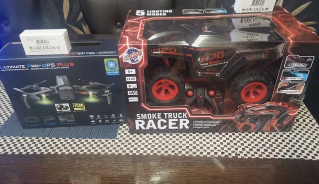 ULTIMATE PRO GPS PLUS Drone HD 1080 & Monster Truck BRAND NEW Ideal ...
