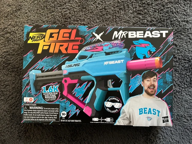 NERF PRO GELFIRE x MR BEAST Blaster 🔫 - Brand New £52.99 - PicClick UK