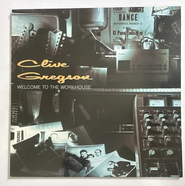 CLIVE GREGSON - Welcome To The Workhouse Lp Vinyl Record Rock 1990 NM ...