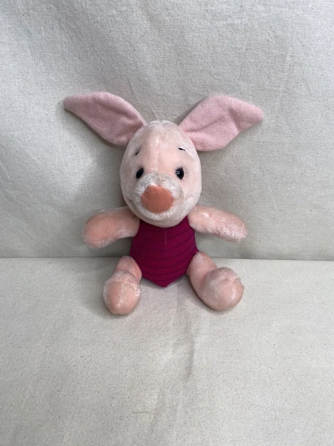 EURO DISNEY PLUSH Soft Toy Piglet Stuffed Winnie The Pooh 8" Cute Character £9.99 - PicClick UK