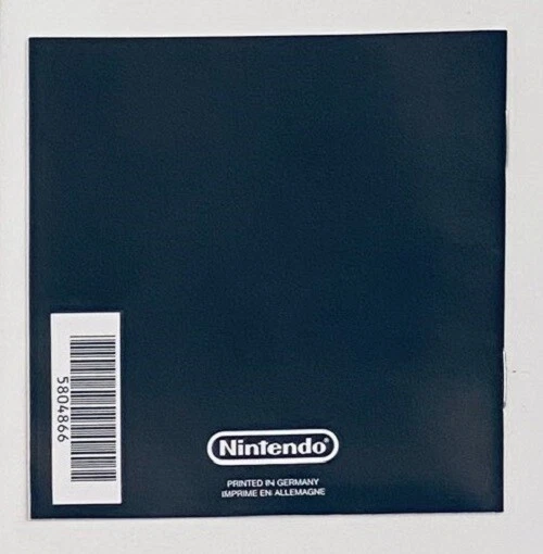 NINTENDO DS - Health & Safety Precautions Booklet Manual Instructions ...