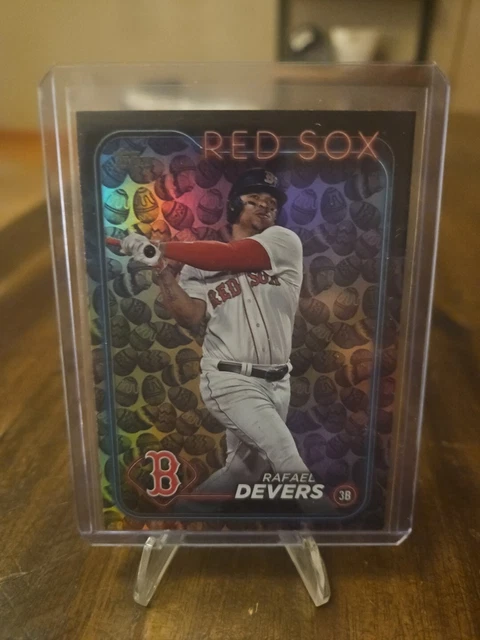 LAMINA EASTER EGGS Rafael Devers 2024 Topps Series 1 SSP #22 Boston Red ...
