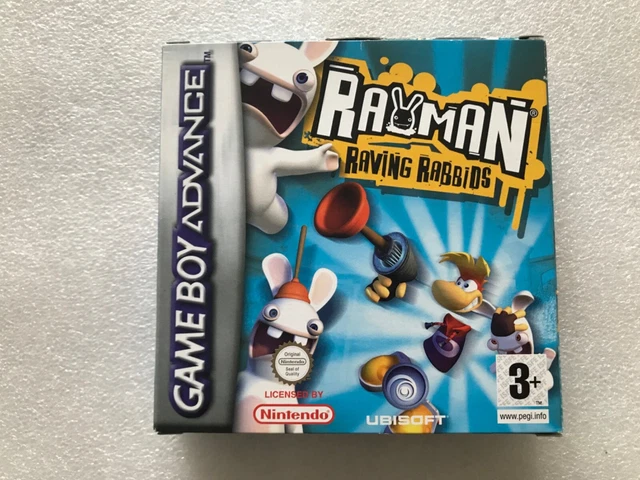 RAYMAN RAVING RABBIDS - Nintendo Game Boy Advance - PAL - Boxed ...
