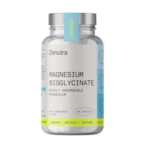 MAGNESIUM BISGLYCINATE 700MG High Absorption Chelated Magnesium ...