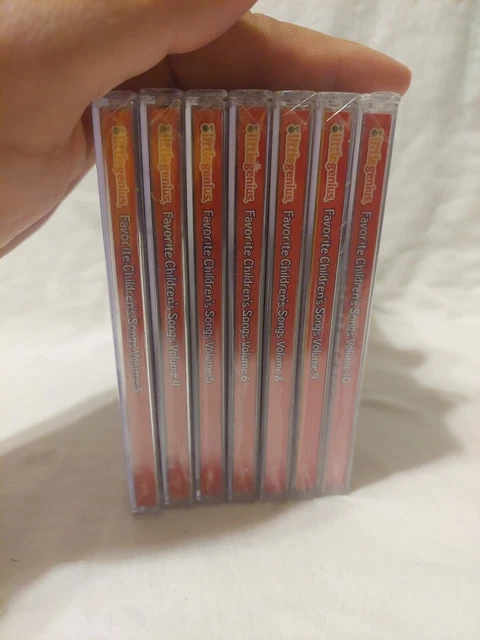 LOT OF 7 Little Genius Favorite Children's Songs (Factory Sealed CDs) EUR 9,24 - PicClick FR