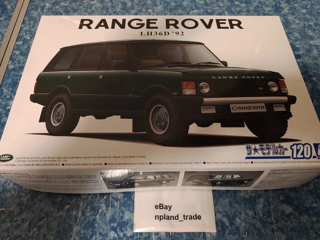 AOSHIMA 1/24 THE Model Car No.120 Land Rover LH36D RANGE ROVER Classic ...