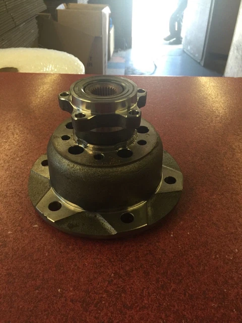 FORD TRANSIT MK6 2.4 Td Rwd Twin Wheel 16" N/S Front Hub With Abs 2001 ...