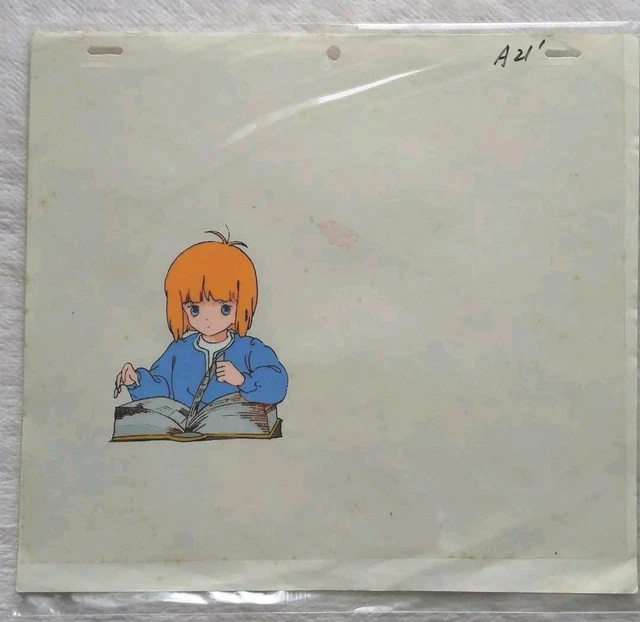 LITTLE MEMOLE DOLCE Japan Anime Cel Crocus Wee Wendy Tongari Boushi 12 ...