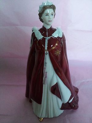 MINT ROYAL WORCESTER Queen Elizabeth II 80th Birthday Commemorative ...