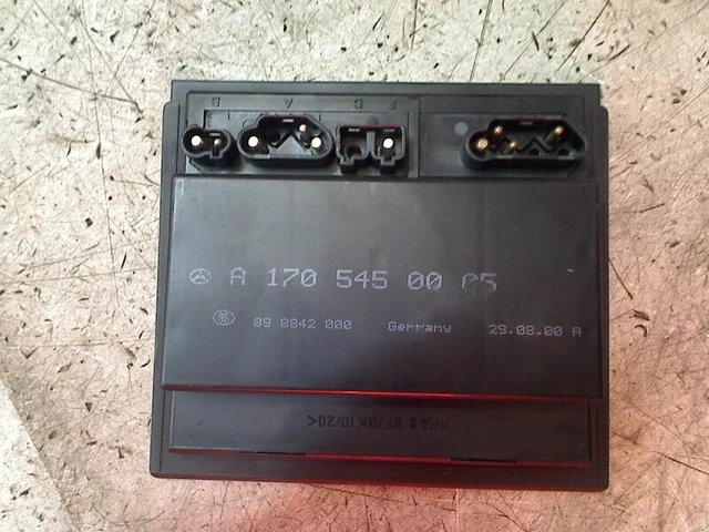 2000 MERCEDES-BENZ SLK (R170) FUSE HOLDER CONTROL UNIT A1705450005 £72. ...