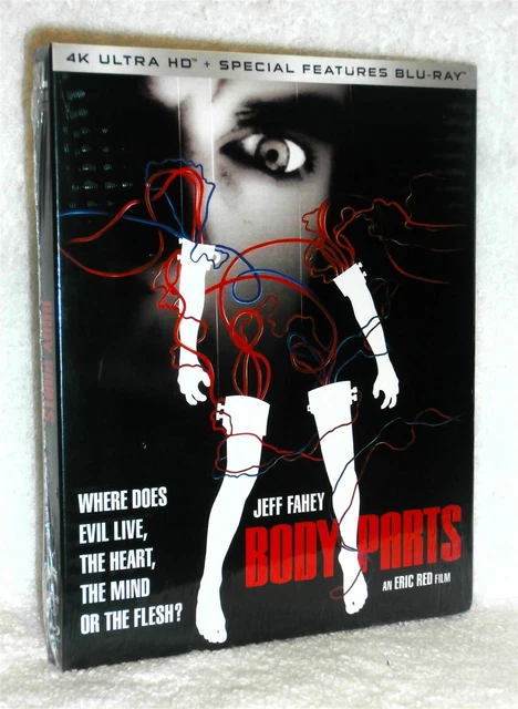 BODY PARTS (4K/BLU-RAY 2025) horror Jeff Fahey Kim Delaney Lindsay ...