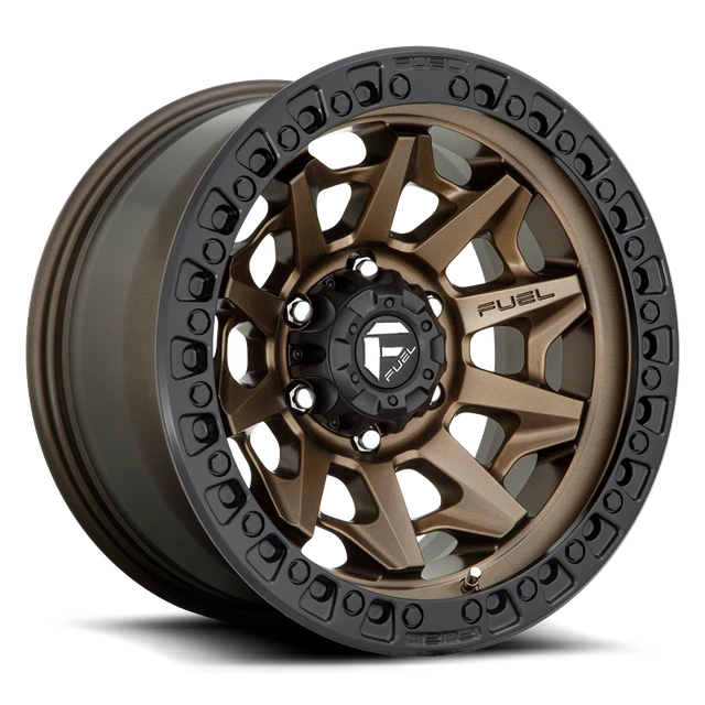 ONE 17X9 FUEL D696 Covert 5x5/5x127 -12 Matte Bronze Black Wheel Rim 71 ...