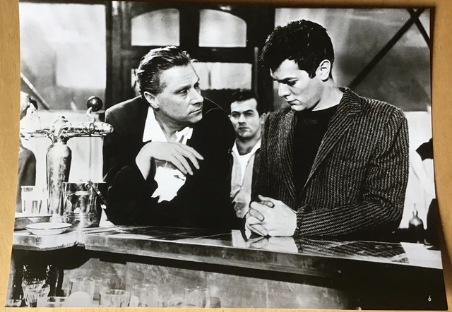 TRAPEZE GINA LOLLOBRIGIDA Circus Filming Carol Reed Tony Curtis Prphoto ...