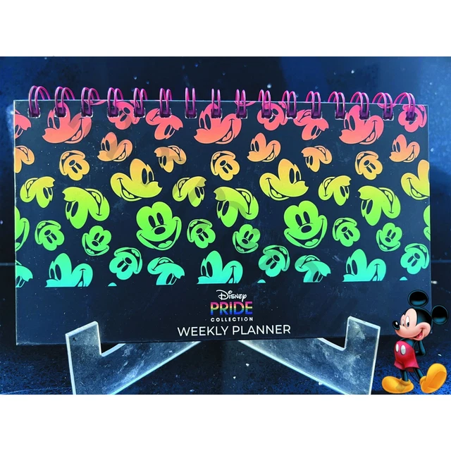 DISNEY MICKEY MOUSE Weekly Desk Planner List Organiser Pride Collection ... DISNEY MICKEY MOUSE Weekly Desk Planner List Organiser Pride Collection ...
