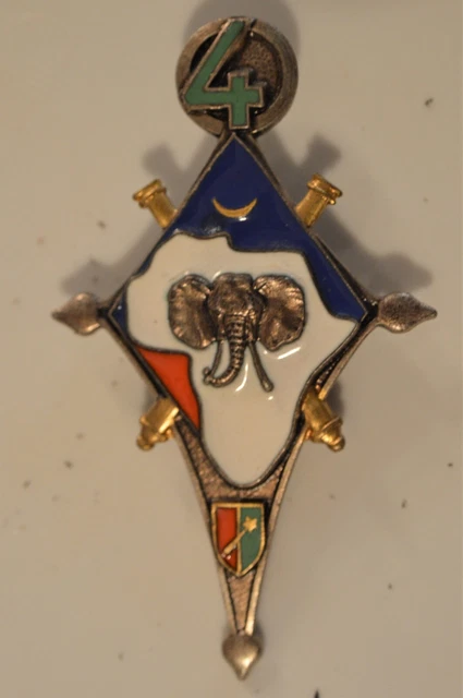 INSIGNE MILITAIRE ARTILLERIE 4° Batterie du 68° RA sans fabriquant EUR ...