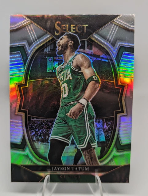 JAYSON TATUM 2022-23 Panini Select Concourse Prizm argento #55 Boston ...