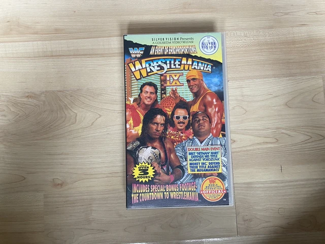 WWE / WWF Wrestlemania 9 VHS - Rare £7.00 - PicClick UK