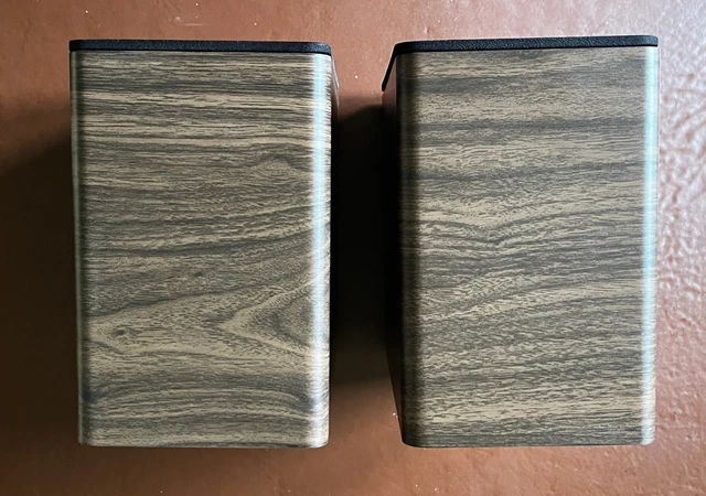 ACOUSTIC ENERGY AE100 mk2 Bookshelf Speakers Walnut Boxed MINT Free ...