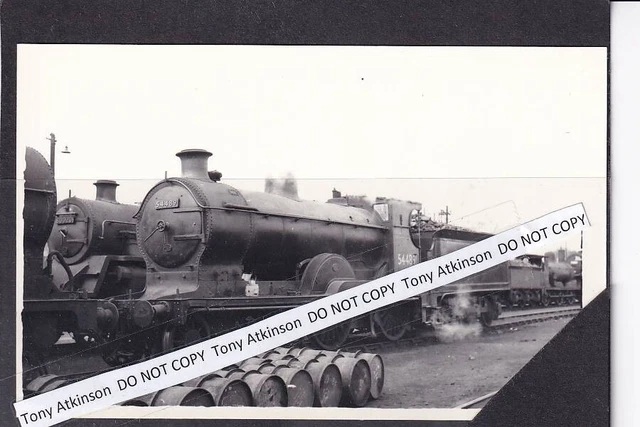 BR EX CALEDONIAN - 72 Cl. 4-4-0 No. 54489 @ Perth - Vintage Image ...
