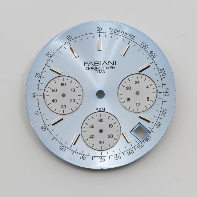 ZIFFERBLATT FÜR SEIKO VD53B VD53C / Chrono Watch Dial SEIKO VD53B Ø30 ...