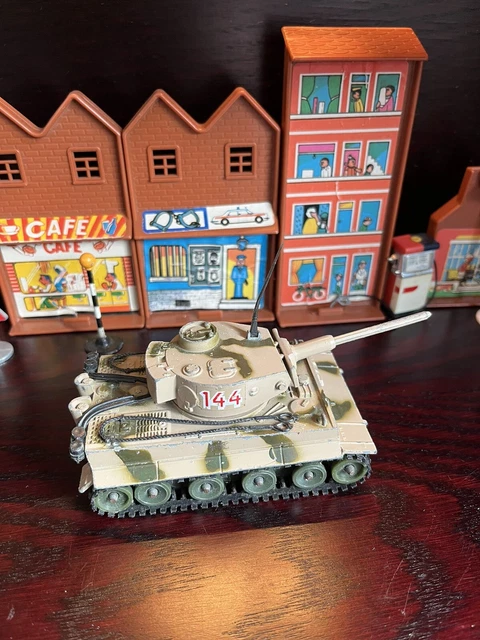 VINTAGE CORGI TOYS Tiger 1 Tank Made in Hong Kong Die Cast Army Toy ...