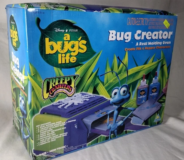 VINTAGE A BUGS Life Creepy Crawlers Bug Creator Disney Pixar NEW And ...