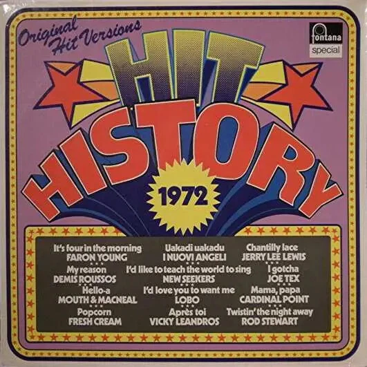 HIT HISTORY 1972 Various NEAR MINT Fontana Vinyl LP EUR 8,33 - PicClick IT