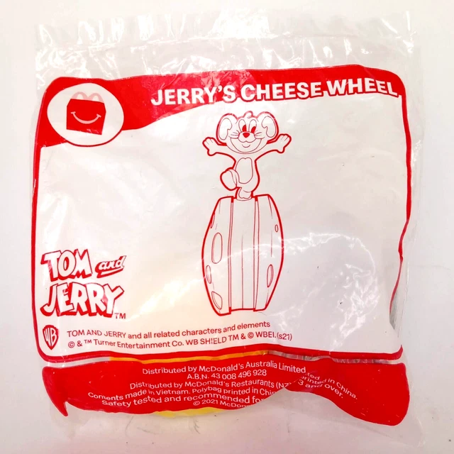 MCDONALDS HAPPY MEAL Toy Jerry's Cheese Wheel Tom & Jerry WB. EUR 5,15 ...
