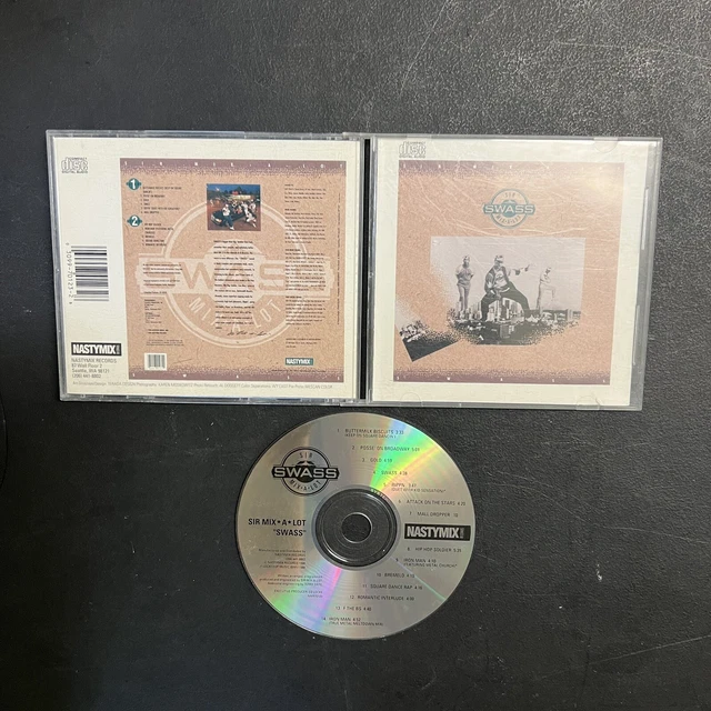 SIR MIX A Lot : Swass CD 1988 Nasty Mix Records Hip Hop Original $19.99 ...