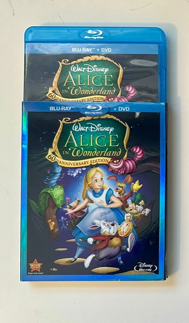 DISNEY'S ALICE IN Wonderland 60th Anniversary Blu Ray - Like New $8.00 - PicClick CA