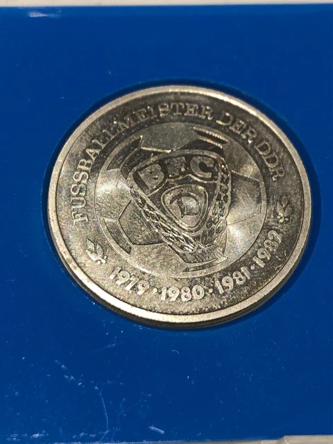 Ddr Medaille Bfc Dynamo Fussballmeister Der Ddr 1979 80 1981 82 Eur