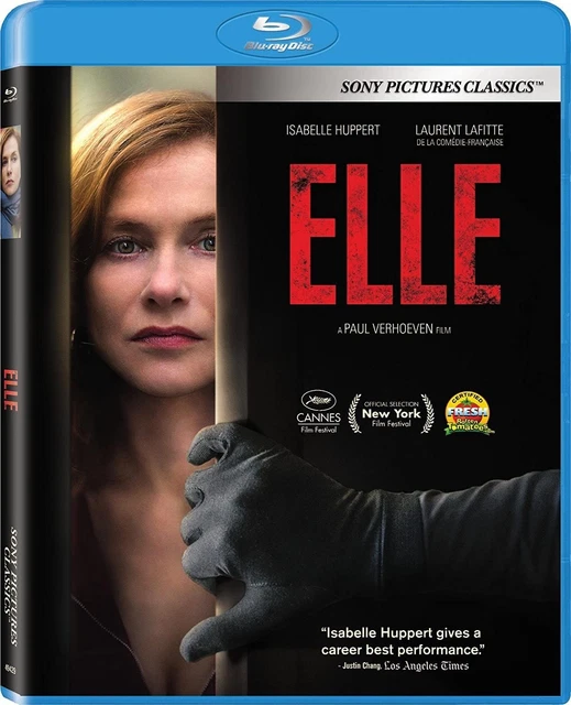 ELLE (BLU-RAY) ISABELLE Huppert Laurent Lafitte Anne Consigny Charles ...