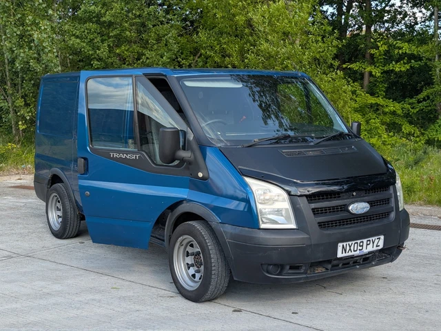 FORD TRANSIT MK7 2009, FSH, 10 Mths MOT, Blue £2,000.00 - PicClick UK