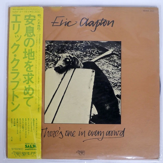 ERIC CLAPTON THERE'S One In Every Crowd Rso Mw2116 Japon Obi Vinyle Lp EUR 4,58 - PicClick FR