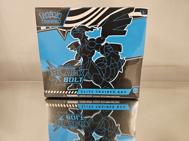 POKÉMON TCG - Black Bolt Elite Trainer Box (ETB) New & Sealed - In hand ...
