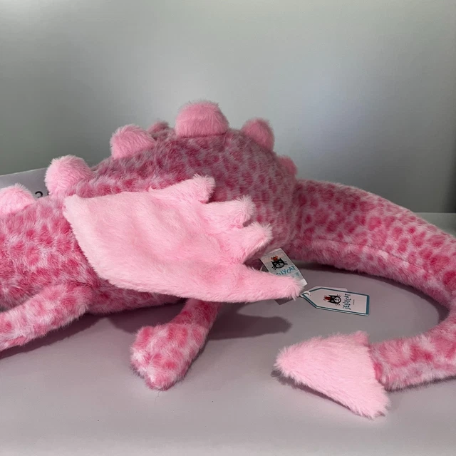 JELLYCAT SWEETPEA DRAGON Exclusive Limited Release Pastel Fluffy Dragon ...