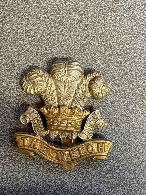 THE WELSH REGIMENT British Army/Military Hat/Cap Badge £10.00 - PicClick UK