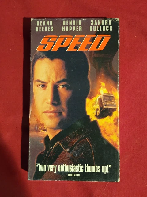 SPEED (USED VHS Tape) Keanu Reeves / Dennis Hopper £8.29 - PicClick UK