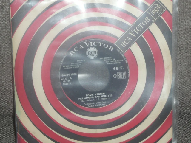 SYLVIE VARTAN SP Rca Victor Par Amour, Par Pitie 1966 EUR 4,00 ...