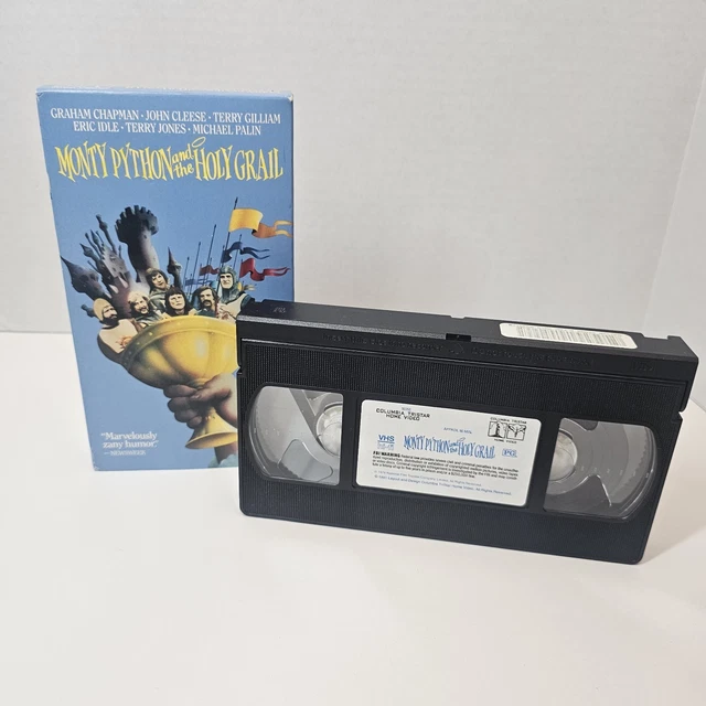 MONTY PYTHON AND the Holy Grail VHS 1991 Columbia TriStar Comedy Movie ...