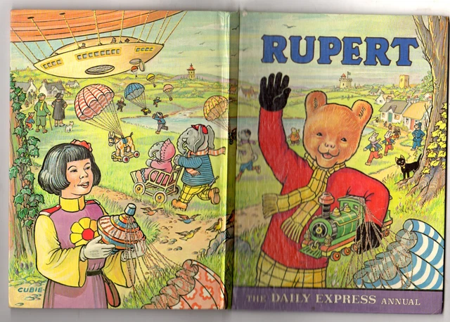 RUPERT THE DAILY EXPRESS BOY SCOUT 1976 BD anglais No Signe de Piste No ...