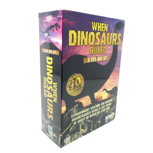 WHEN DINOSAURS RULED 8 DVD Box Set Discovery Channel - Over 70 Dinosaur ...