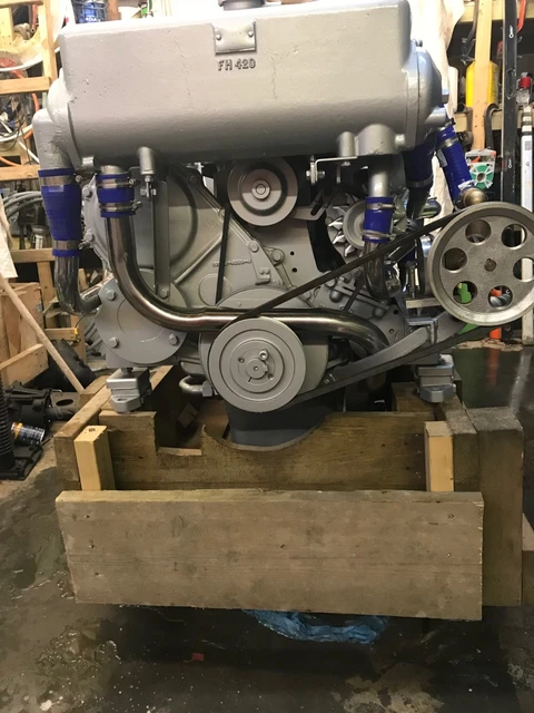 MARINE DIESEL ENGINE Ford Sabre 2x250 Hp 2704et £12,500.00 - PicClick UK