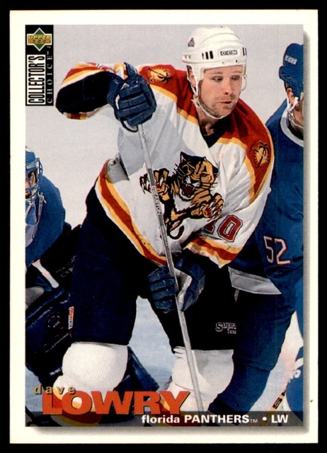 1995-96 CHOIX DU Collecteur Dave Lowry Floride Panthers #299 EUR 0,94 ...