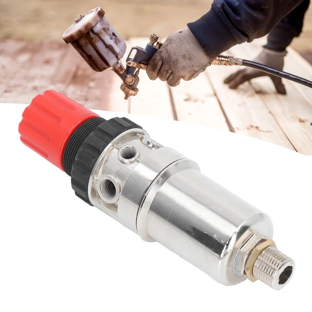 OIL WATER SEPARATOR Filter Pressure Regulator 1/2in NPT For Air ...