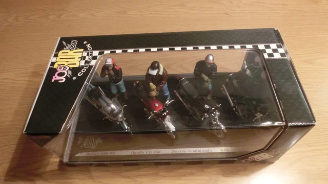 JOE BAR TEAM - Ducati + Honda + Kawasaki + Norton + 4 Figuren - Solido 1:18 EUR 39,50 - PicClick DE