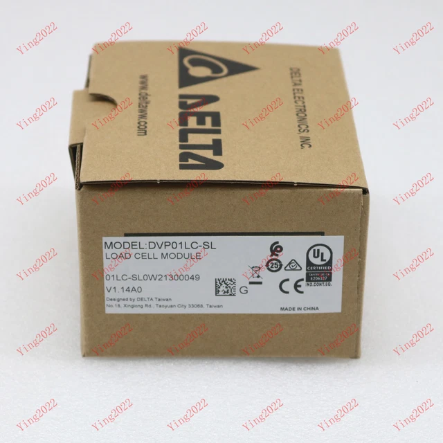 PLC 24VDC 24BIT-RESOLUTION Load Cell Module DVP01LC-SL Brand NEW DELTA ...
